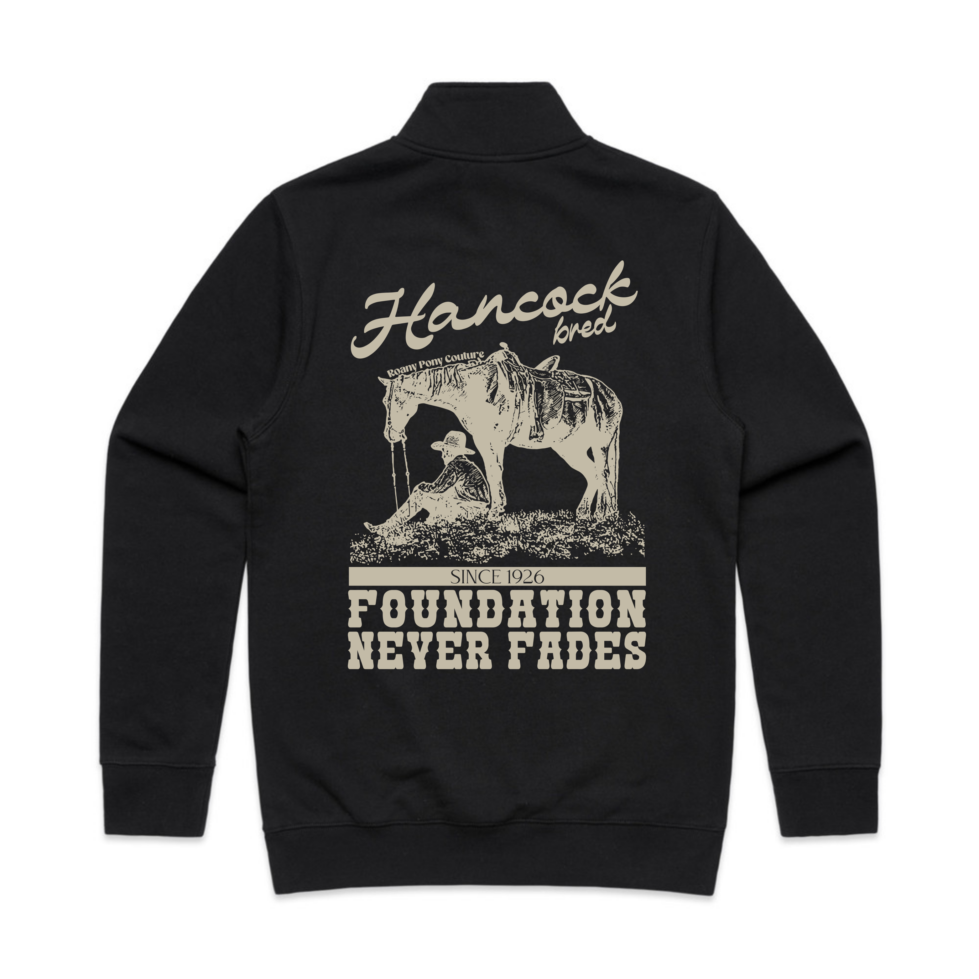 Foundation Never Fades Quarter Zip – Roany Pony Couture